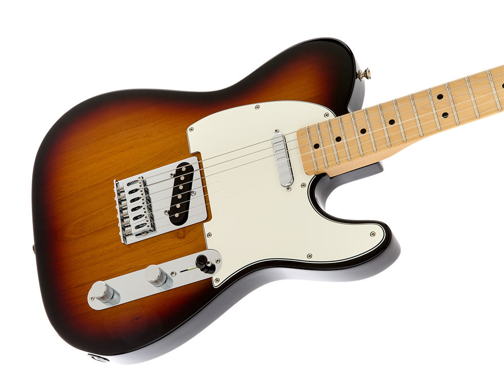 Standard Telecaster Maple Brown Sunburst : Guitare Telecaster Fender ...