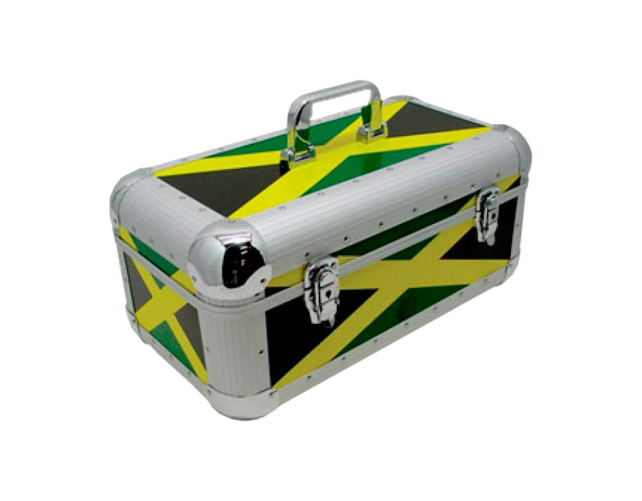Zomo RS-250 XT Jamaïca Flag - Flight case CD et vinyle SonoVente.com