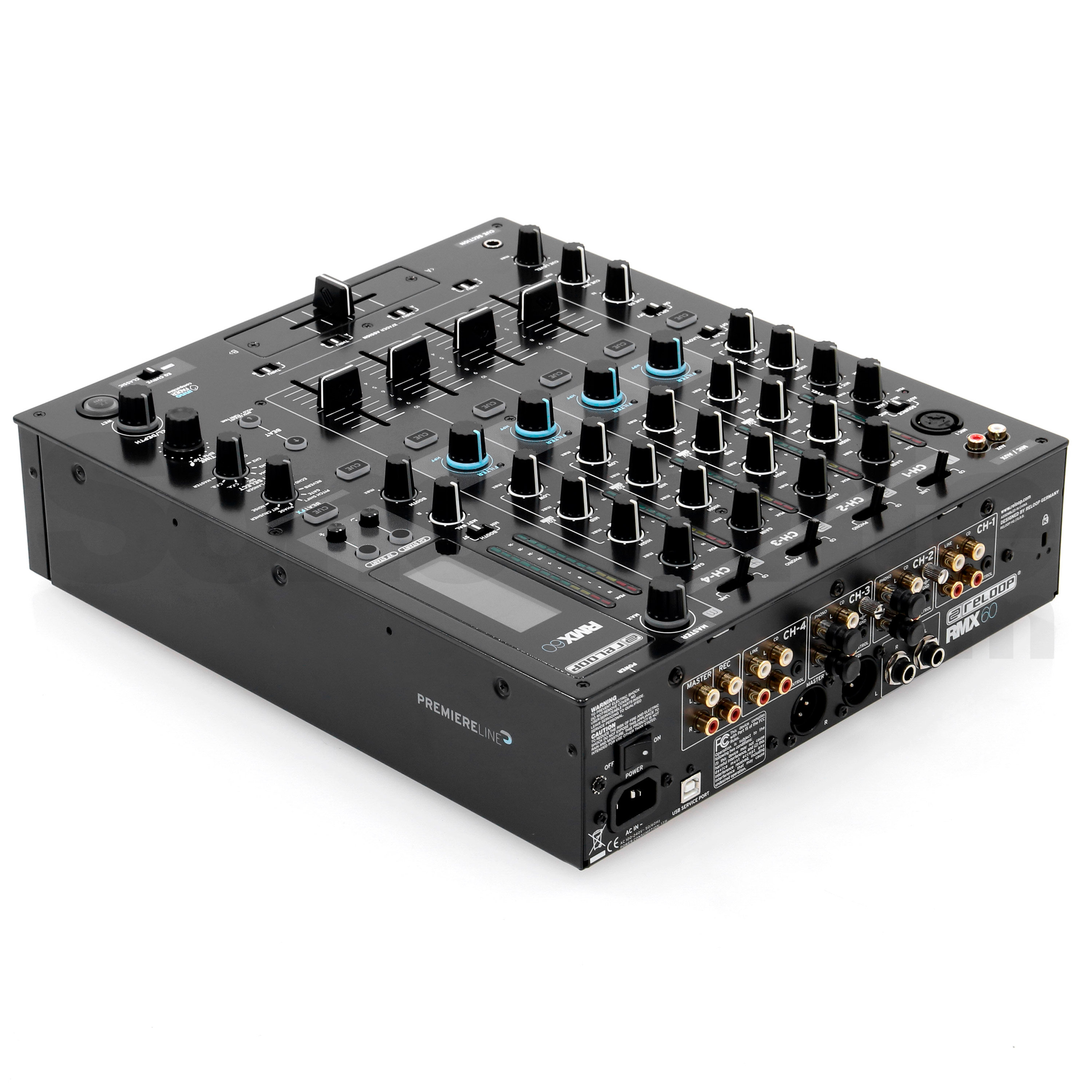 Reloop RMX 60 DIGITAL - Table de mixage DJ SonoVente.com