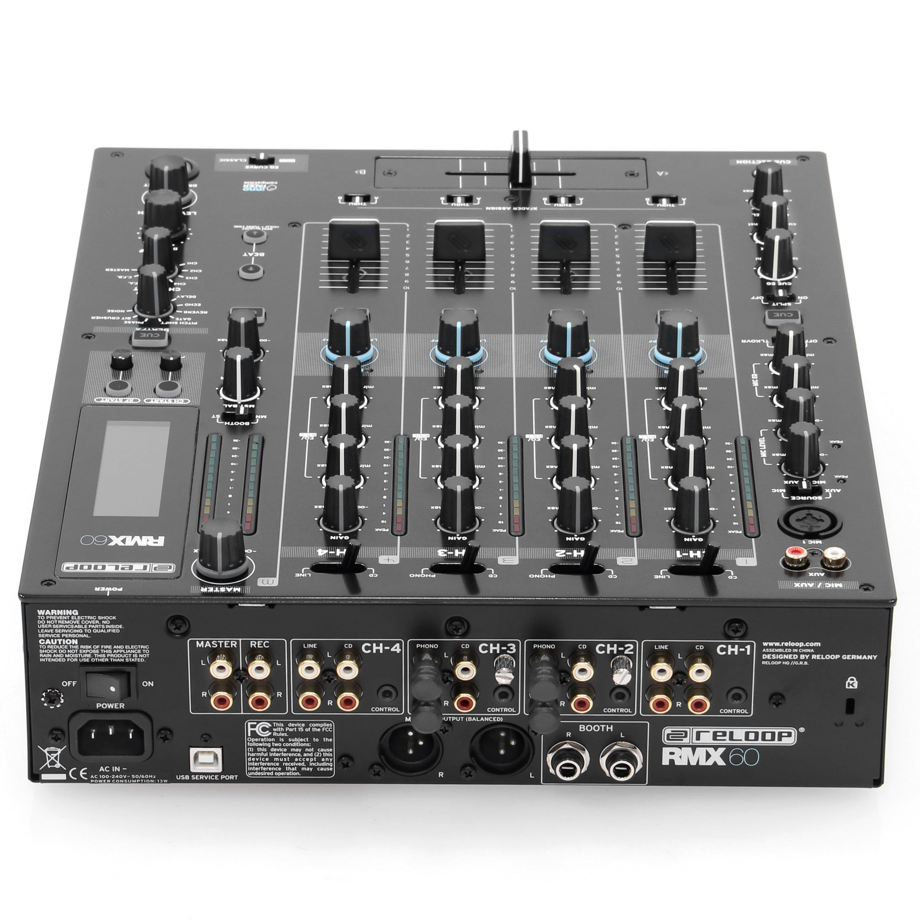 Reloop RMX 60 DIGITAL - Table de mixage DJ SonoVente.com