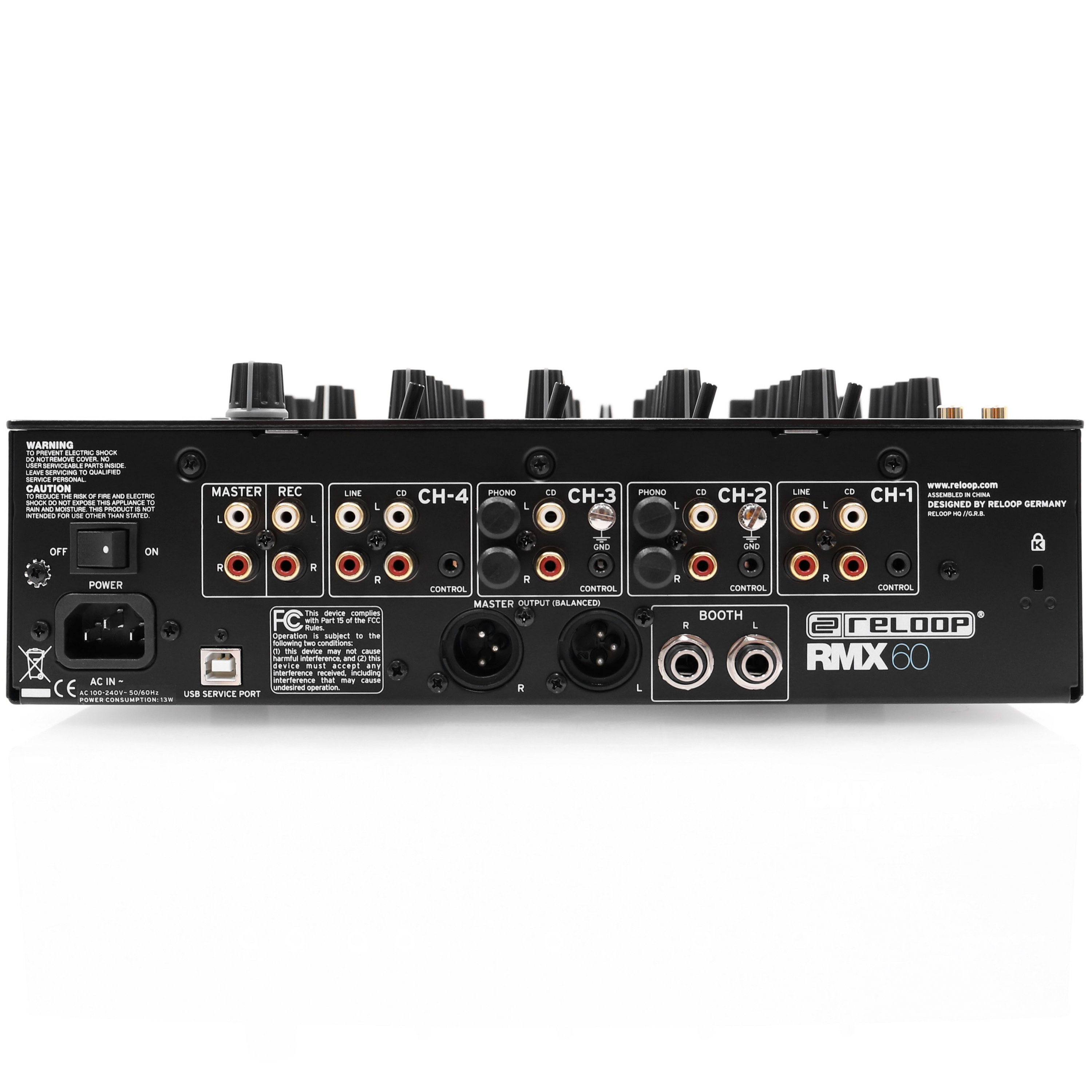 Reloop RMX 60 DIGITAL - Table de mixage DJ SonoVente.com