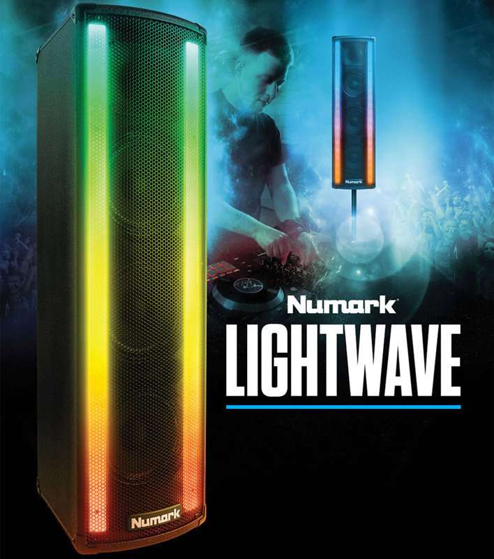 Numark LightWave - Enceinte amplifiée SonoVente.com