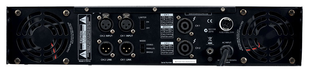 Wharfedale CPD 1600 - Amplificateur sonorisation SonoVente.com