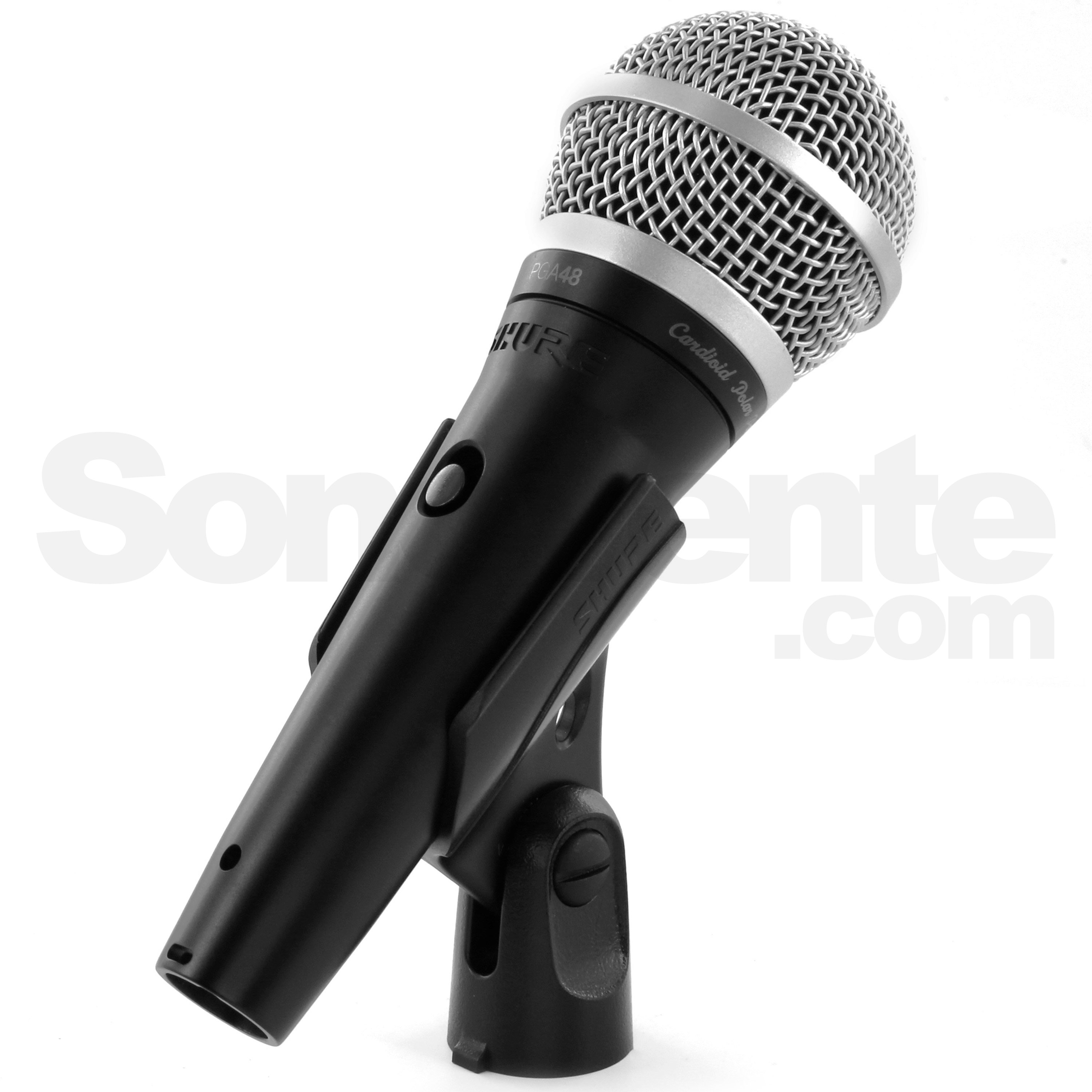 Shure PGA48 XLR - Micro chant SonoVente.com