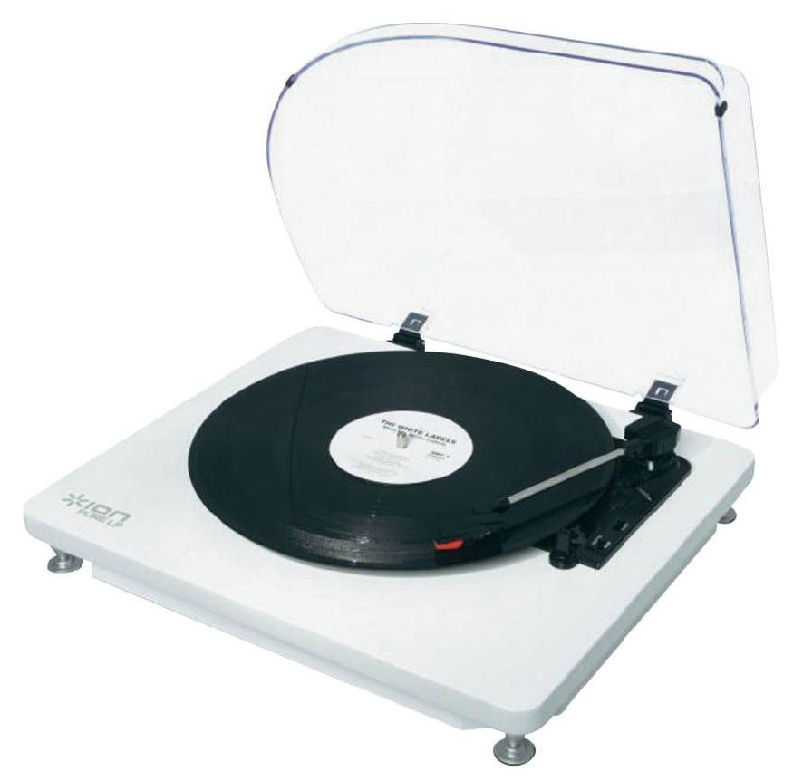 Pure LP White : Platine à Entrainement Courroie Ion - SonoVente.com