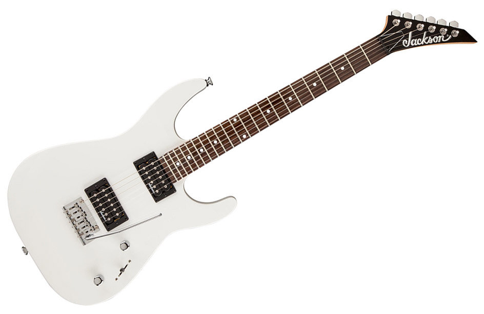 Jackson JS11 Dinky Gloss White - Guitare Metal / Moderne SonoVente.com
