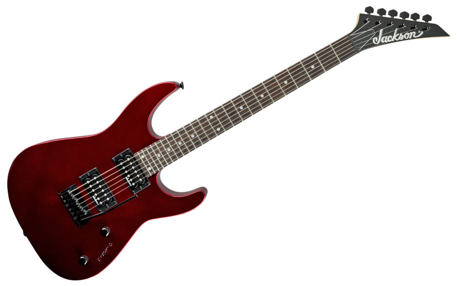 JS12 Dinky Metallic Red : Guitare Metal / Moderne Jackson - SonoVente.com