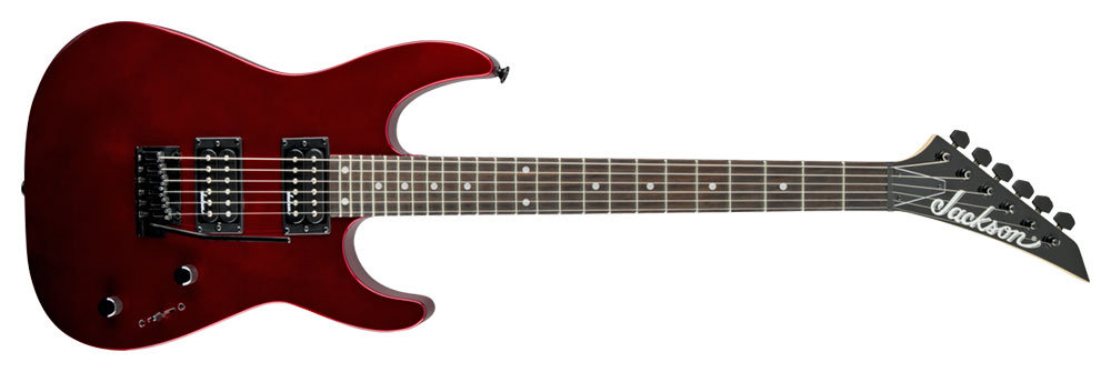 Jackson JS12 Dinky Metallic Red - Guitare Metal / Moderne SonoVente.com