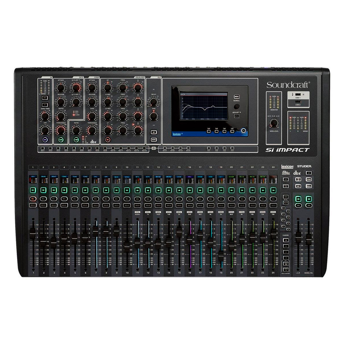 Soundcraft Si Impact : Console de Mixage Numérique SoundCraft ...