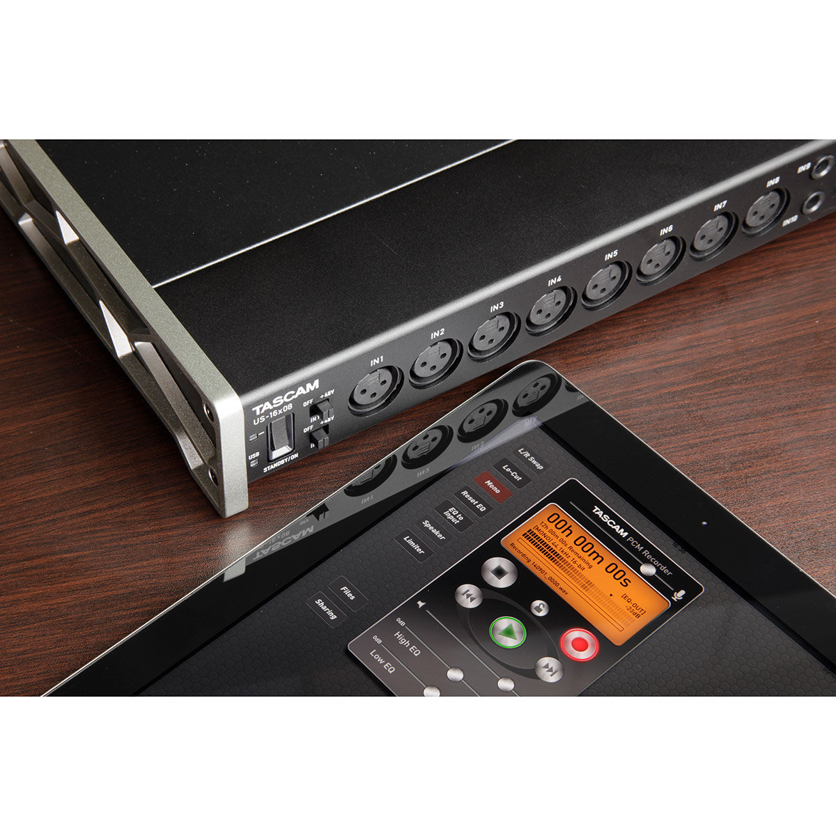 Tascam US-16X08 - Carte son SonoVente.com