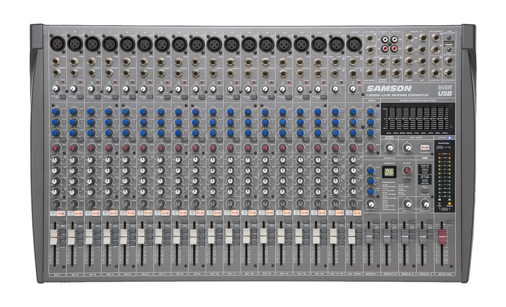 Samson L2000 - Console de mixage analogique SonoVente.com