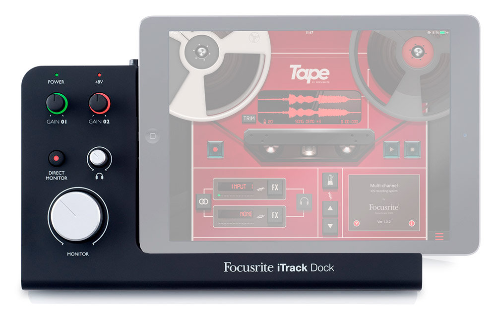 Focusrite iTrack Dock - Carte son SonoVente.com
