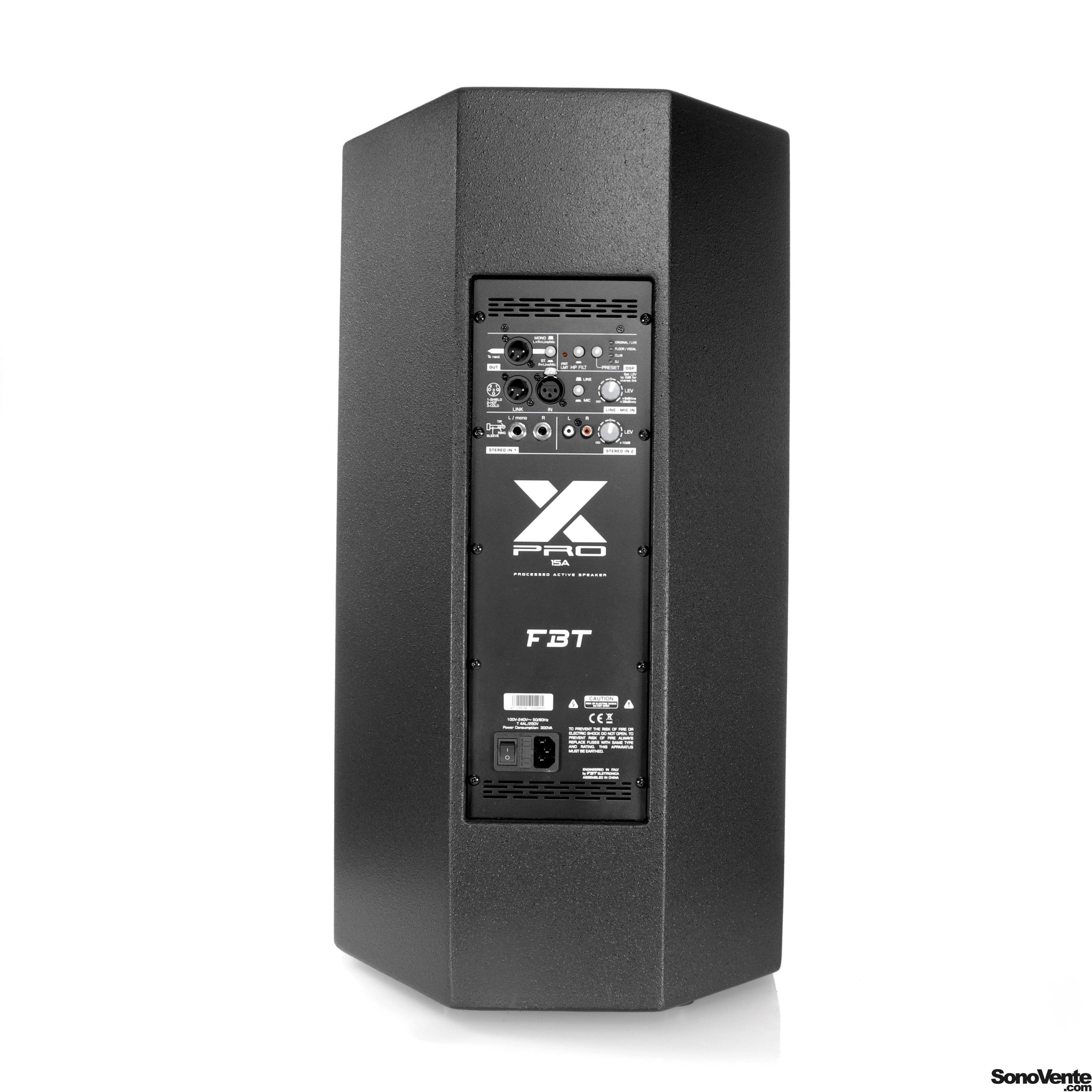 FBT X-PRO 15A - Enceinte amplifiée SonoVente.com