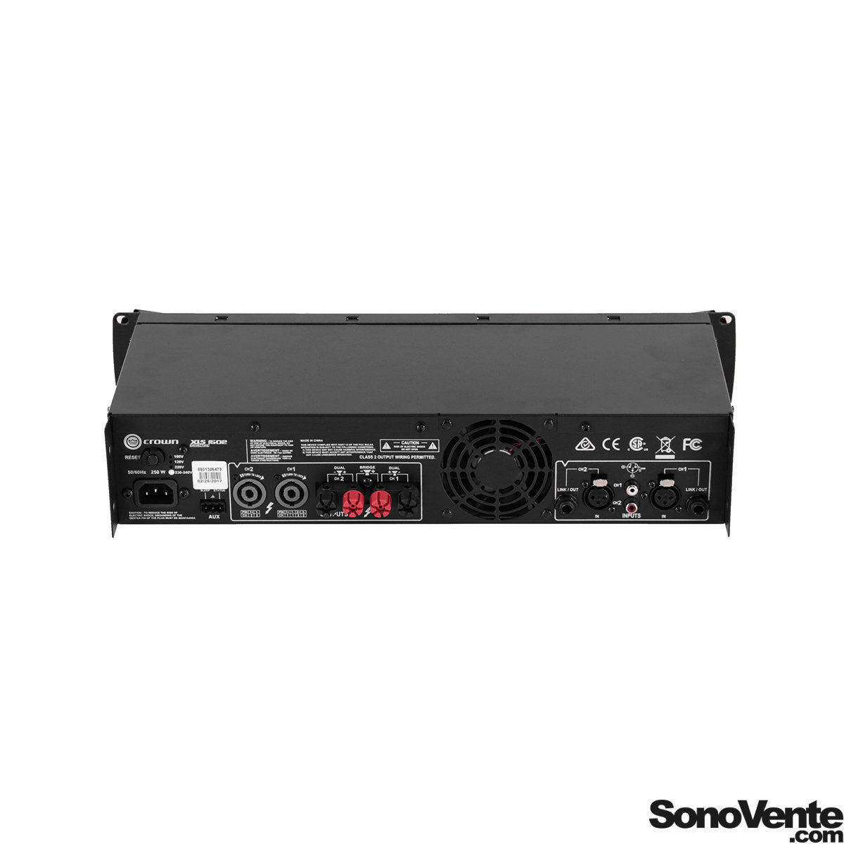 Crown XLS 1502 : Amplificateur Sonorisation Crown - SonoVente.com