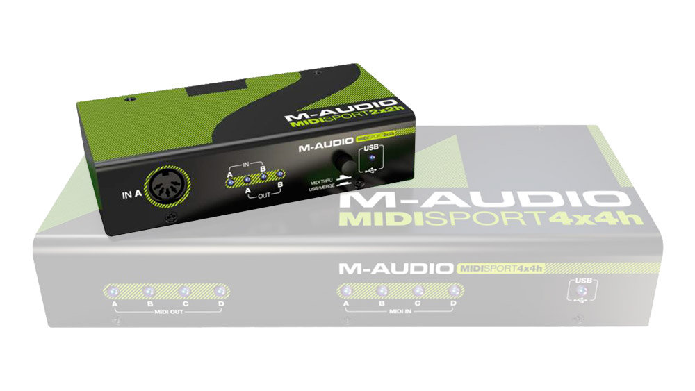 M AUDIO MIDISport Hub 2x2 - Interface MIDI SonoVente.com