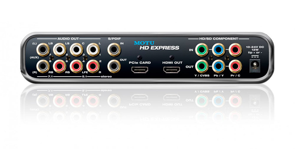 Motu HD EXPRESS - Logiciel de Mixage Vidéo SonoVente.com