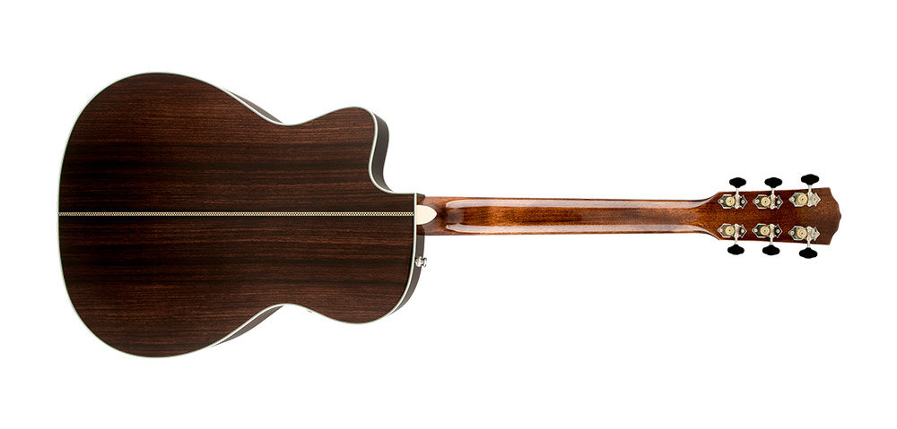 Fender Paramount PM-3 Deluxe Triple 0 Sunburst - Guitare folk électro ...