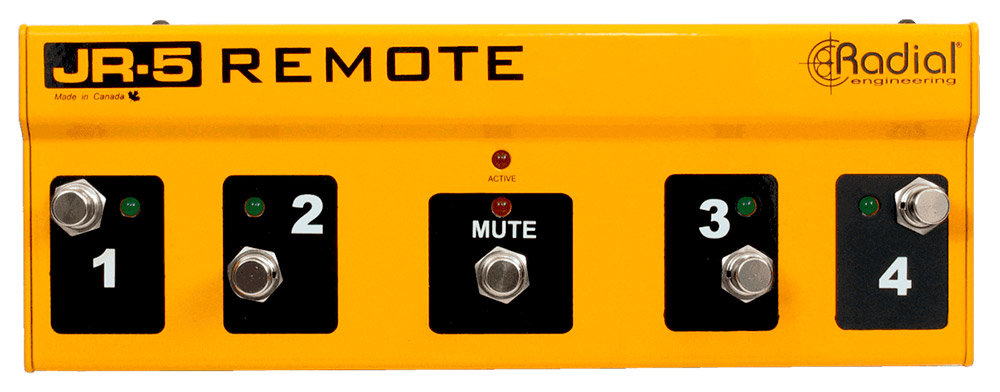 Radial JR-5 Remote - Footswitch SonoVente.com