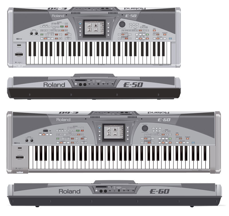 Roland E60 - Clavier toucher dynamique SonoVente.com