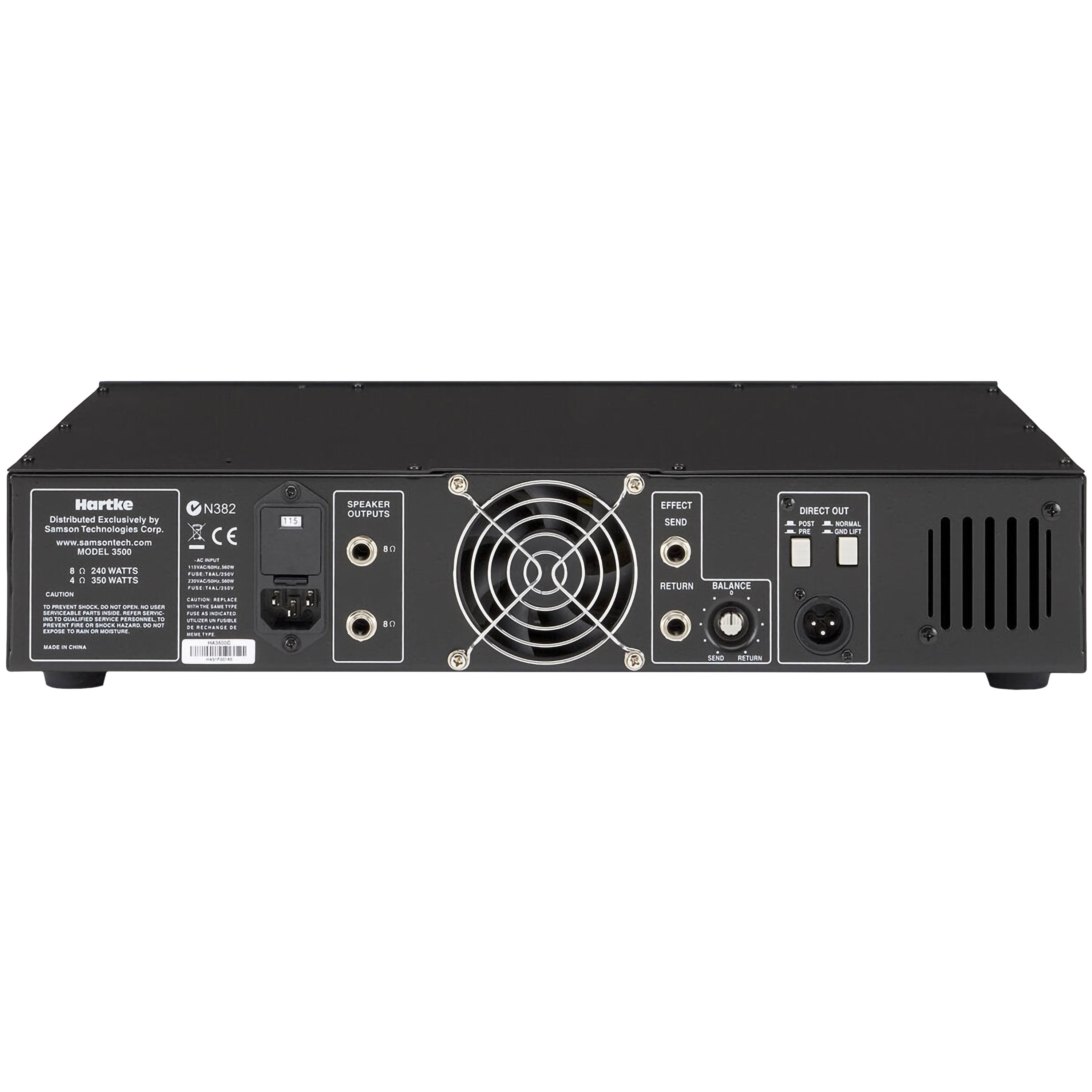 Hartke HA3500 - Amplifier Heads for Bass SonoVente.com - en