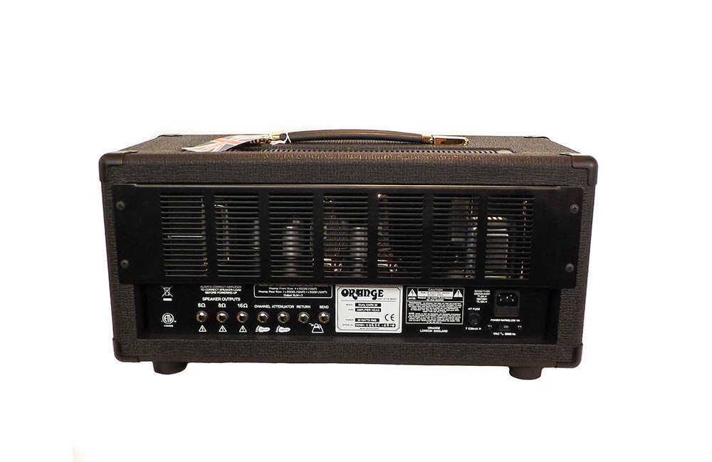 Orange DUAL DARK 50 - Tête d'ampli guitare SonoVente.com
