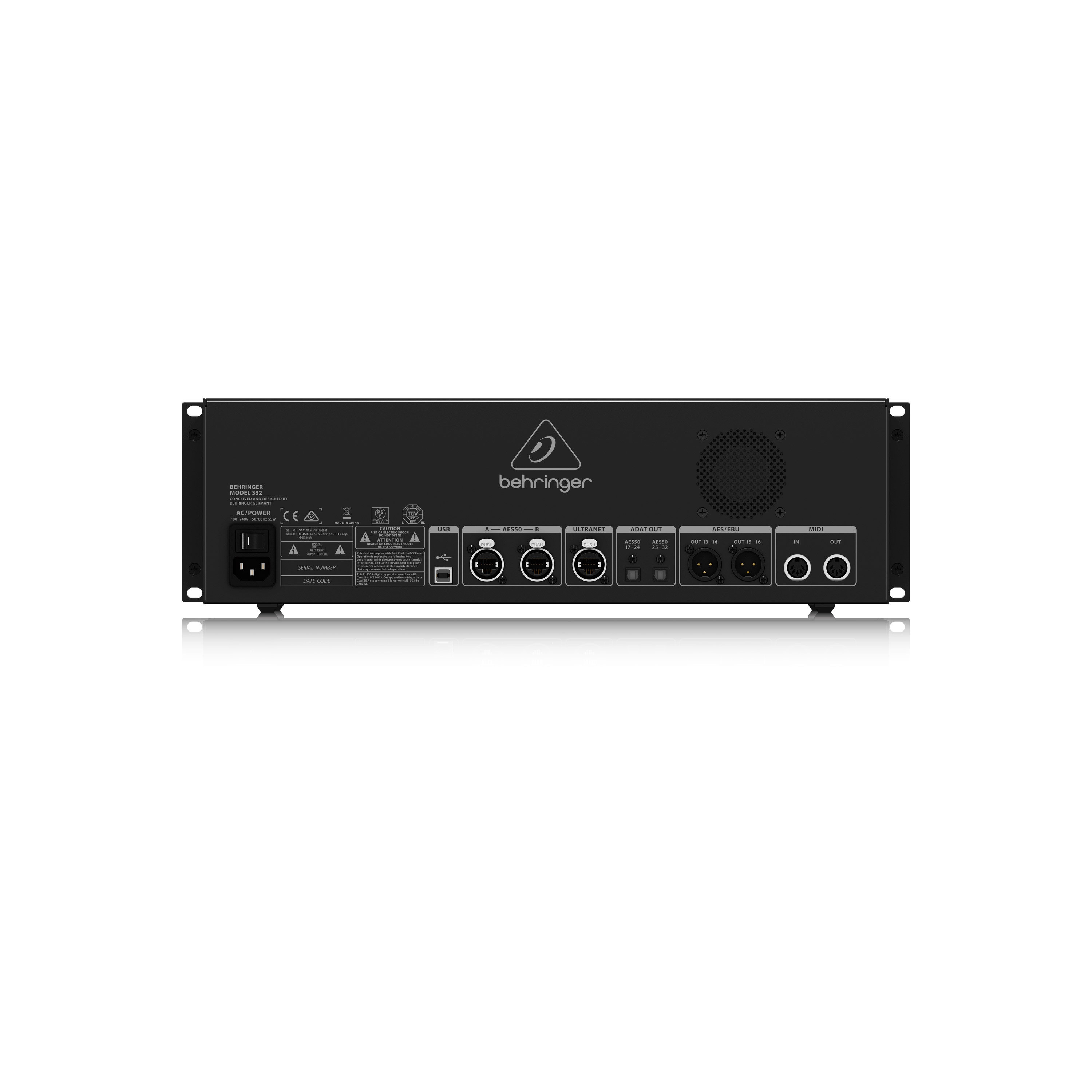 Behringer Digital Snake S32 - Stagebox SonoVente.com - nl
