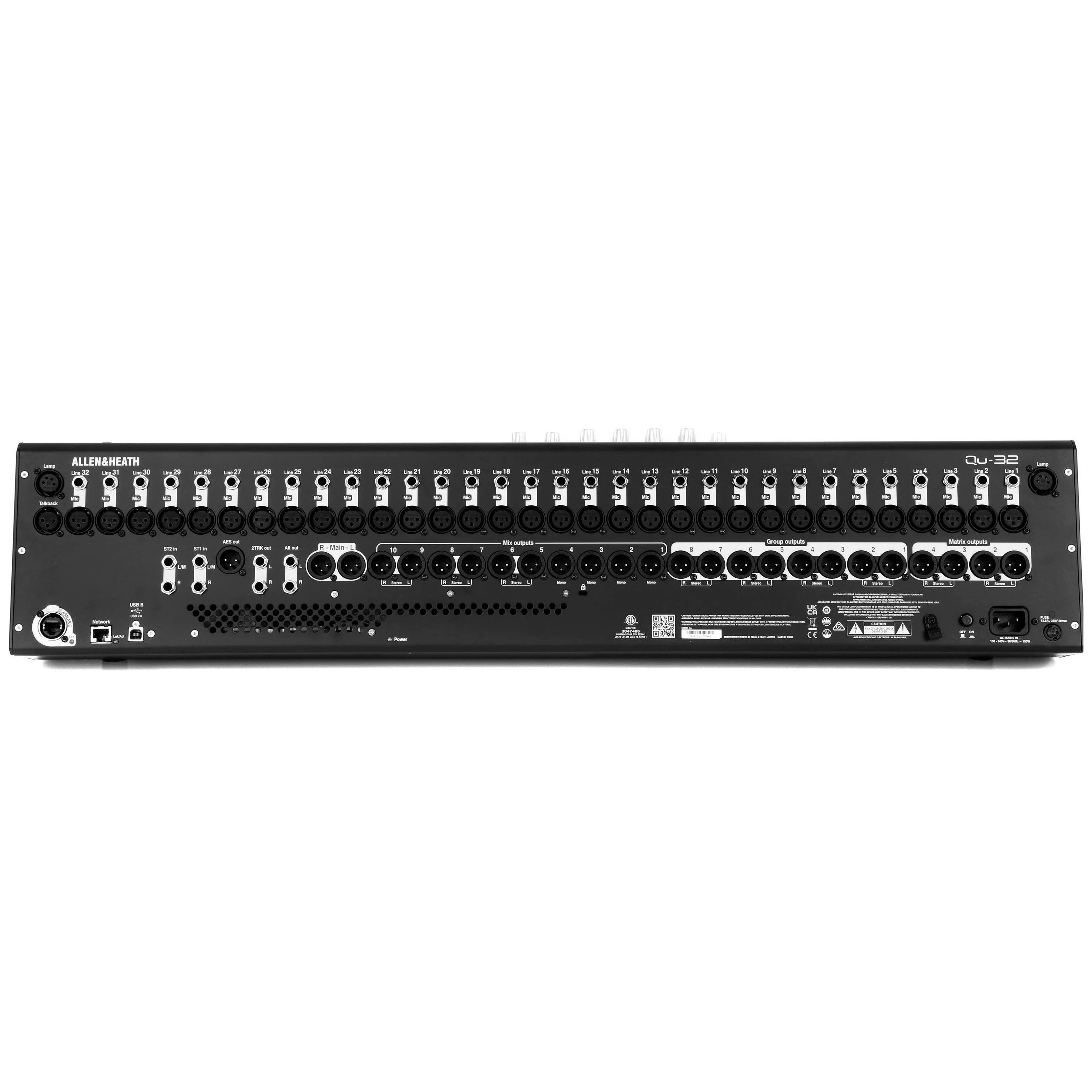 Allen & Heath Qu-32 Chrome Edition - Console de mixage numérique ...