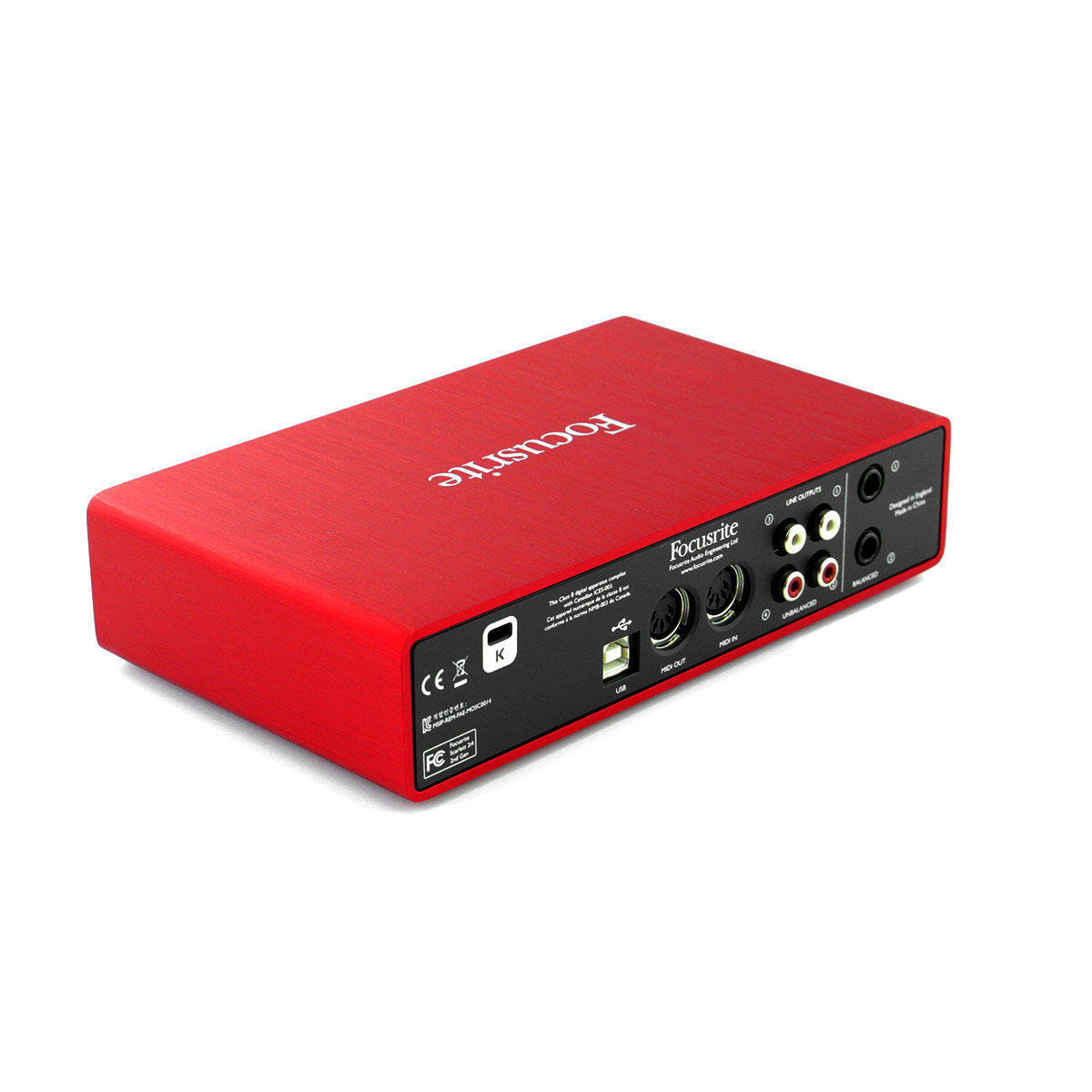 Focusrite Scarlett2 2i4 2nd Generation - Carte son SonoVente.com