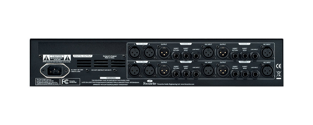 Focusrite ISA 428 MKII - Préampli SonoVente.com