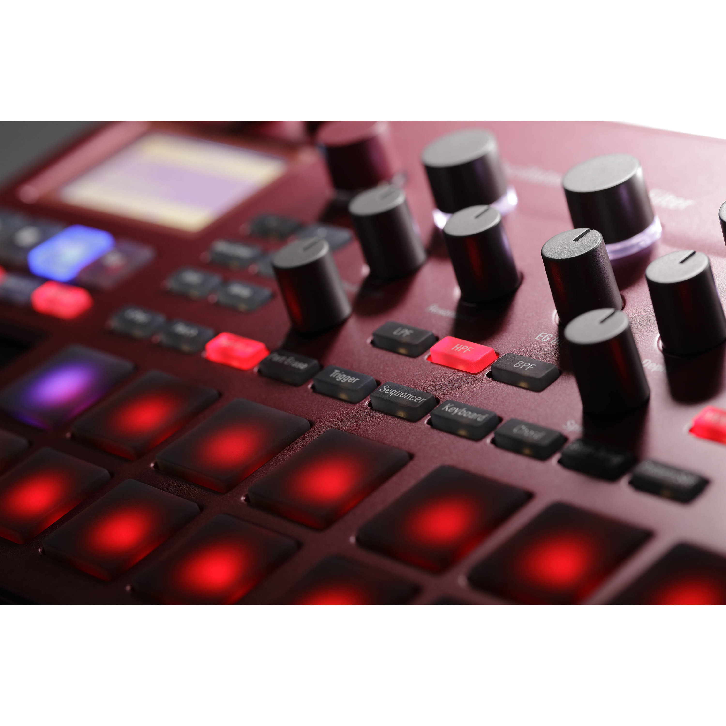Korg Electribe 2 Sampler Red - Sampler et groovebox SonoVente.com