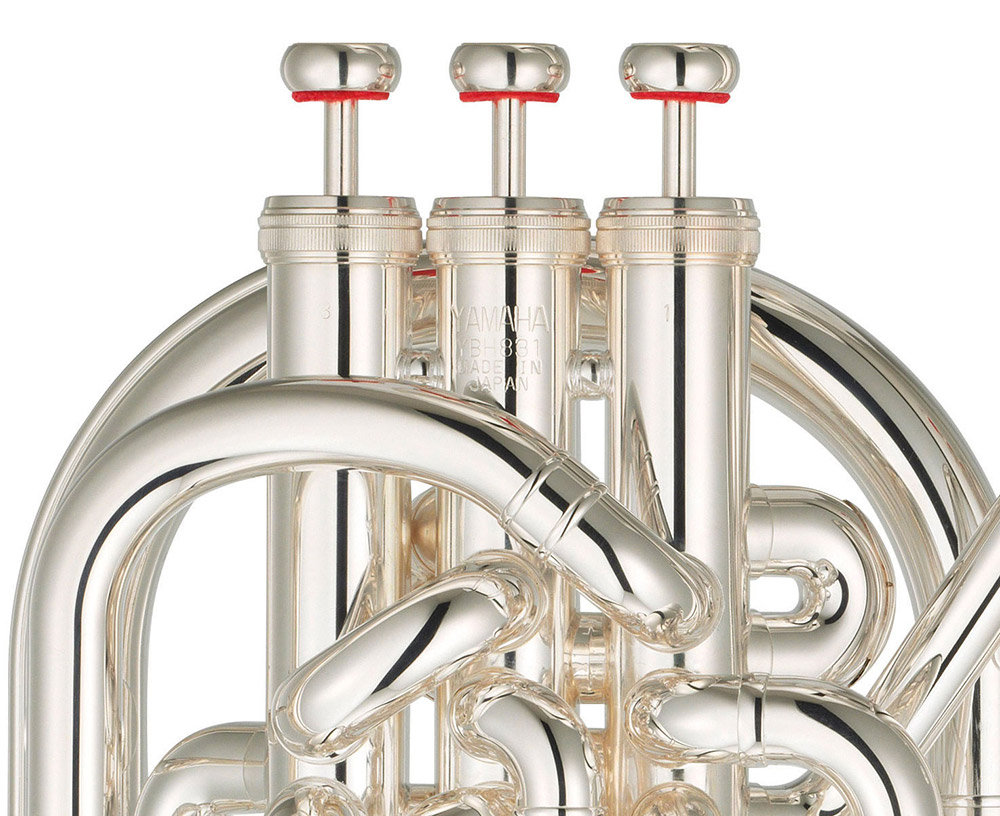 Yamaha YBH831S Saxhorn Ténor en Sib, Argenté, Série Néo - Euphonium et ...