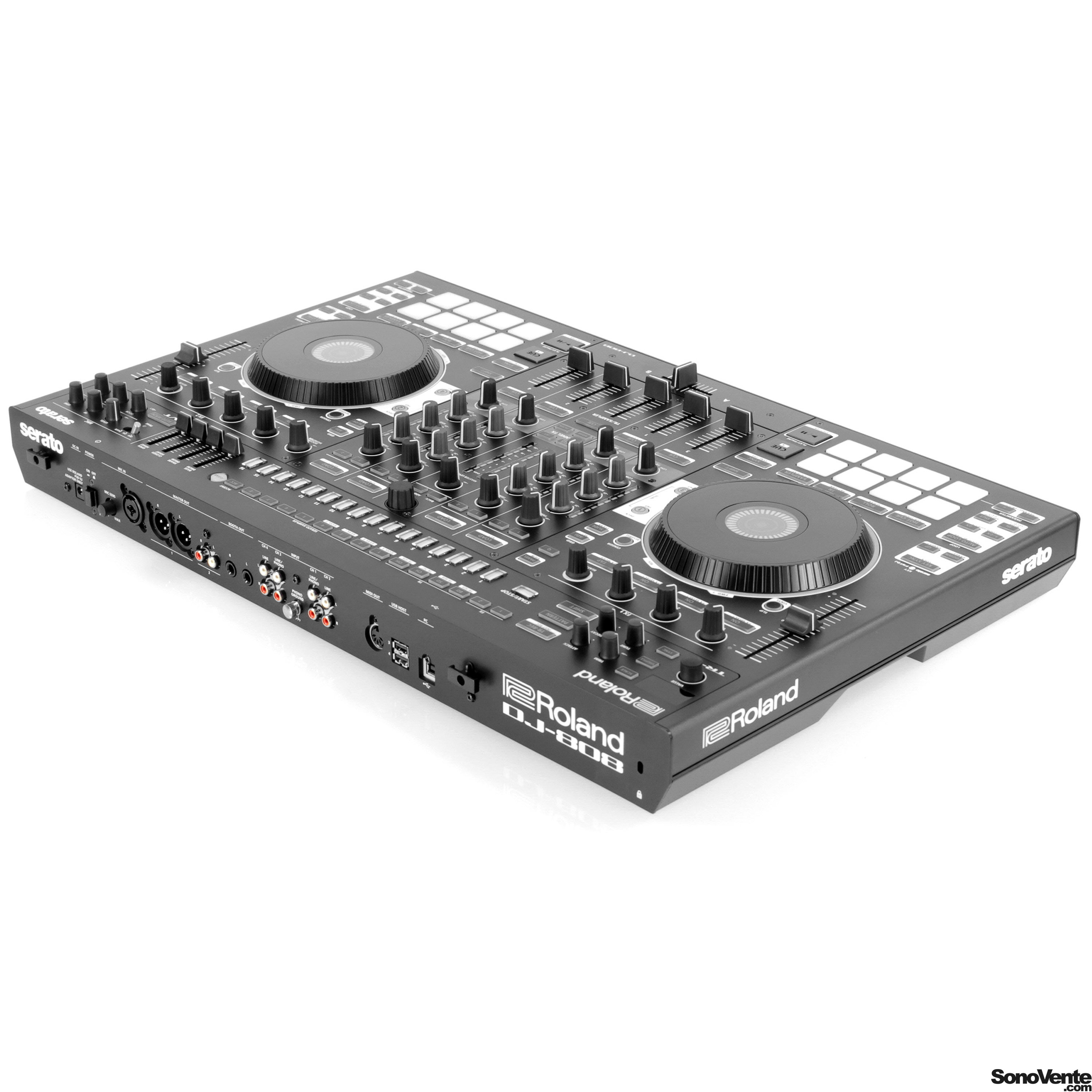 Roland DJ-808 : Contrôleur DJ USB Roland - SonoVente.com