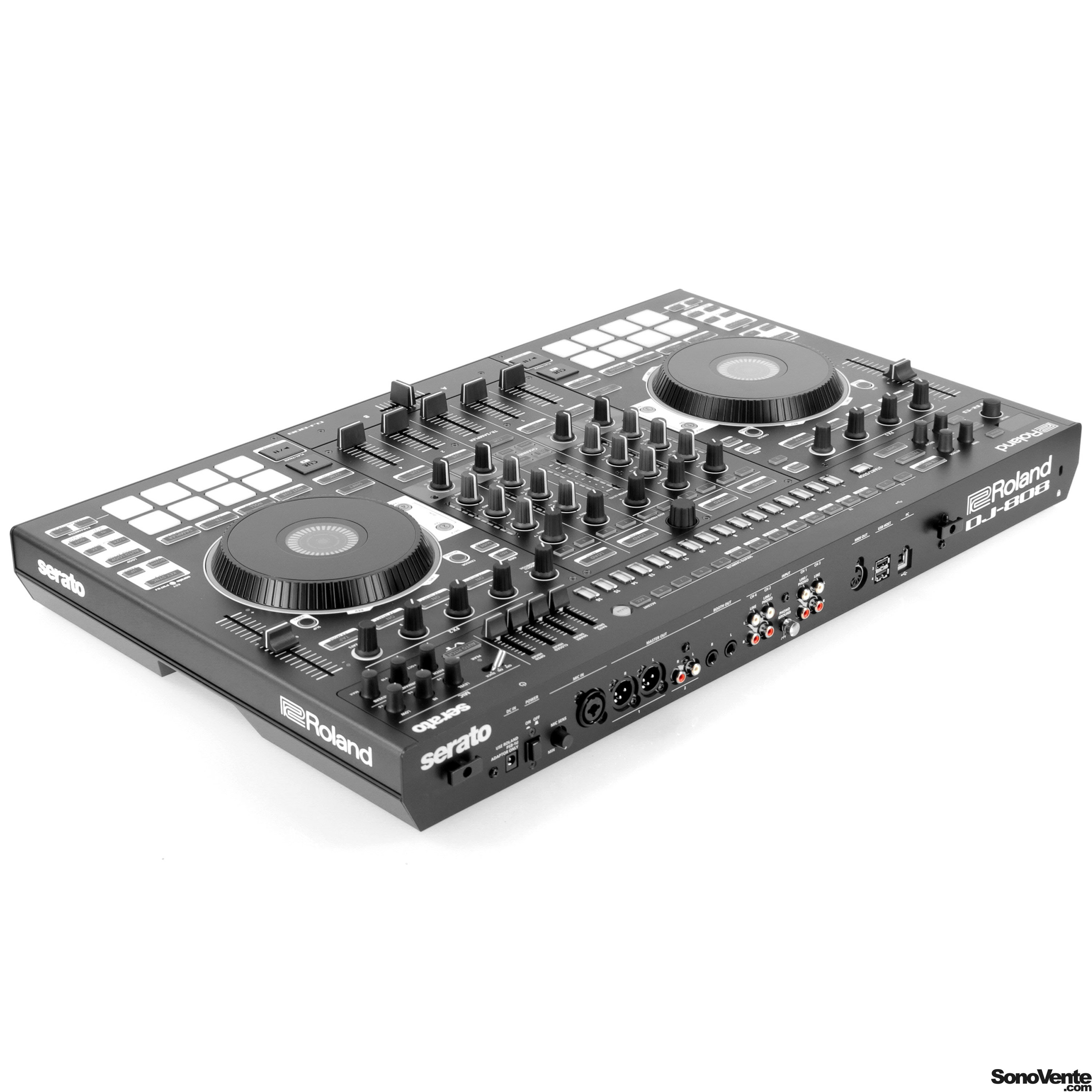 Roland DJ-808 : Contrôleur DJ USB Roland - SonoVente.com