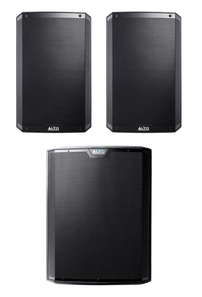ALTO TS215 Bundle 3 - Enceinte - Système amplifié SonoVente.com