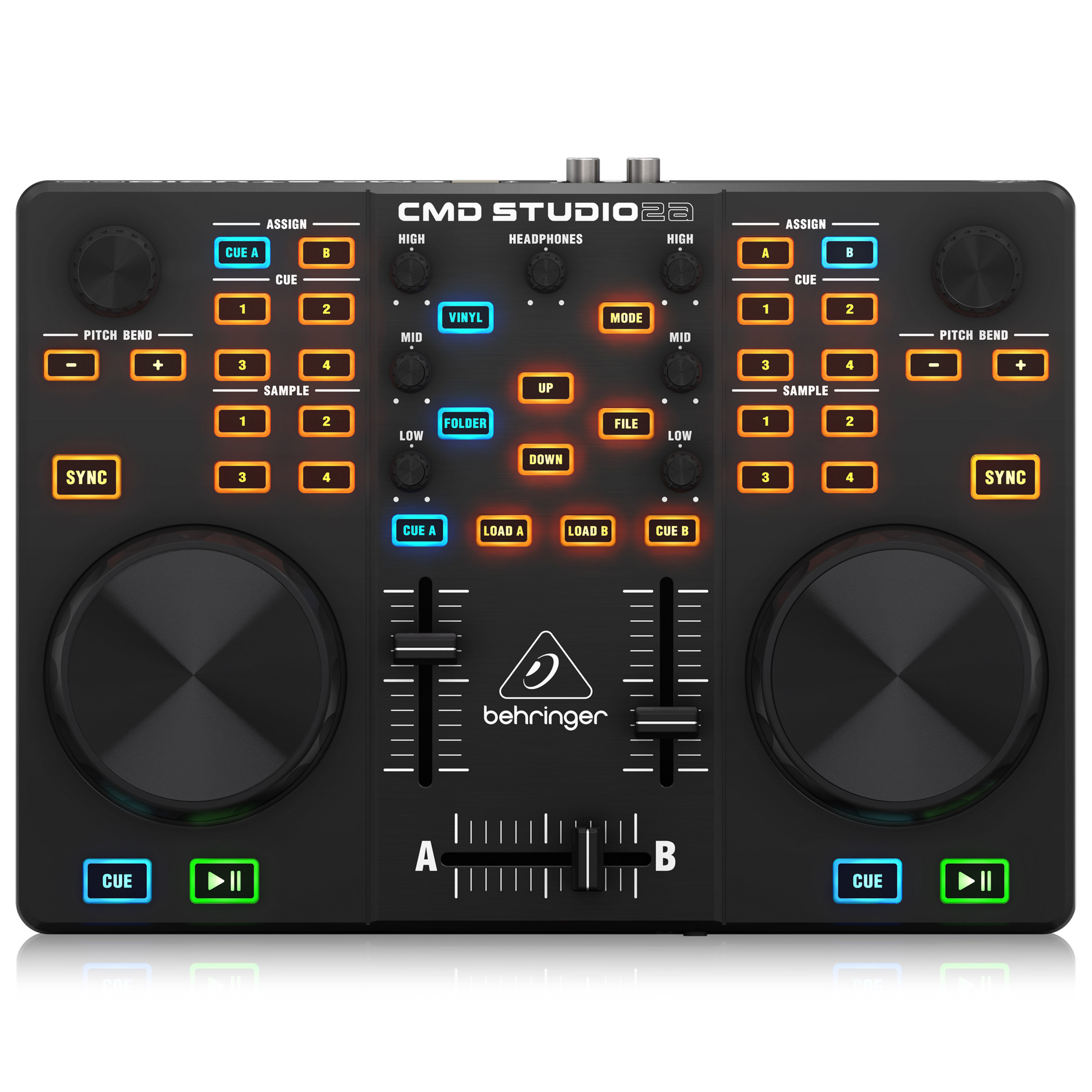 Behringer CMD Studio 2A - Contrôleur DJ USB SonoVente.com
