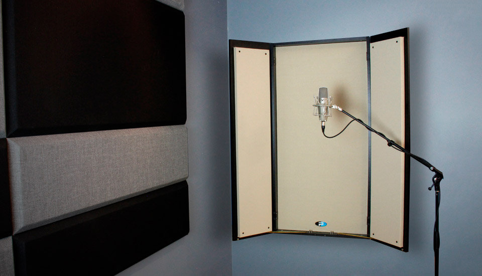 Primacoustic FlexiBooth Grey - Traitement Acoustique Bois SonoVente.com