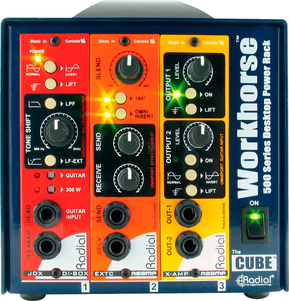 Radial Workhorse The Cube - Tranche de console SonoVente.com