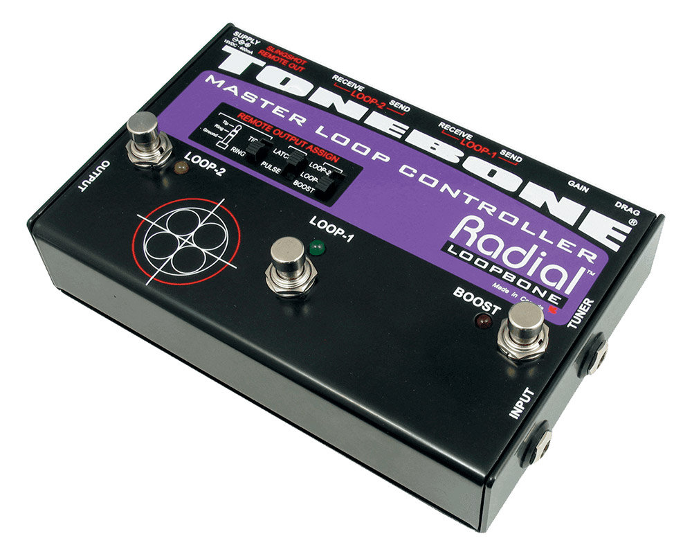 Radial Tonebone Loopbone Master Loop Controller - Effets guitare électrique SonoVente.com