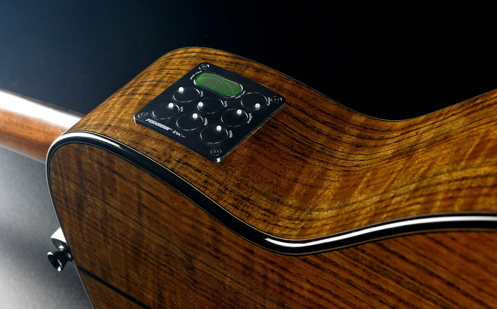 LAG Tramontane Signature Michel Haumont - Guitare folk électro ...