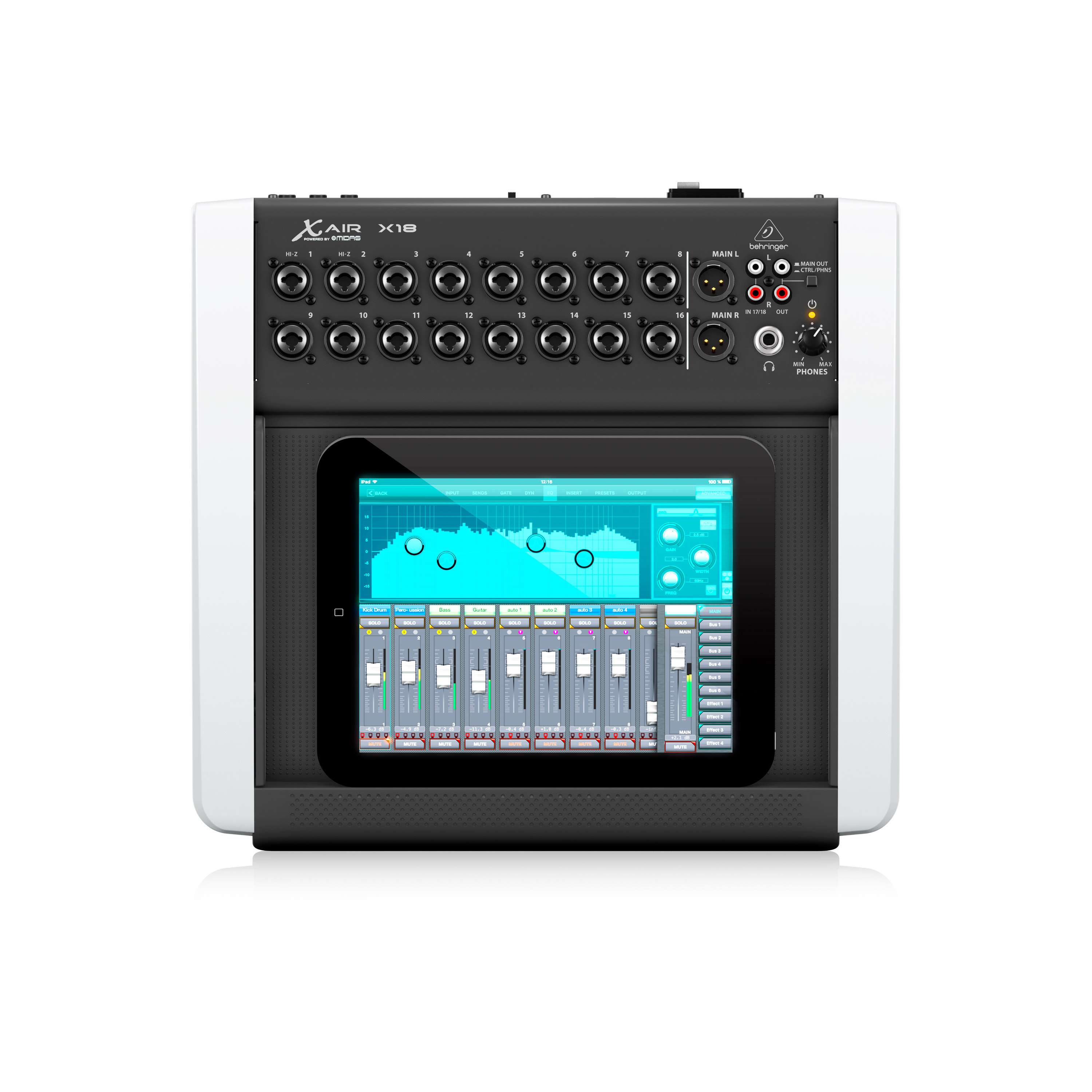 Behringer X18 - Console de mixage numérique SonoVente.com