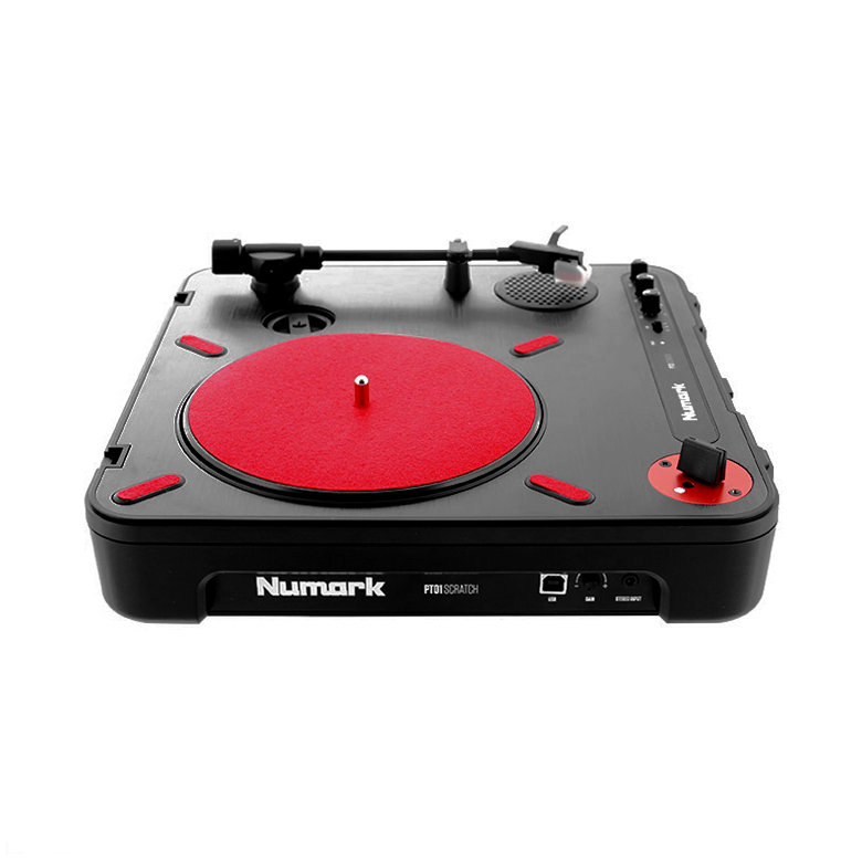 Numark PT01 SCRATCH BUNDLE - Riemaangedreven draaitafel SonoVente.com - nl