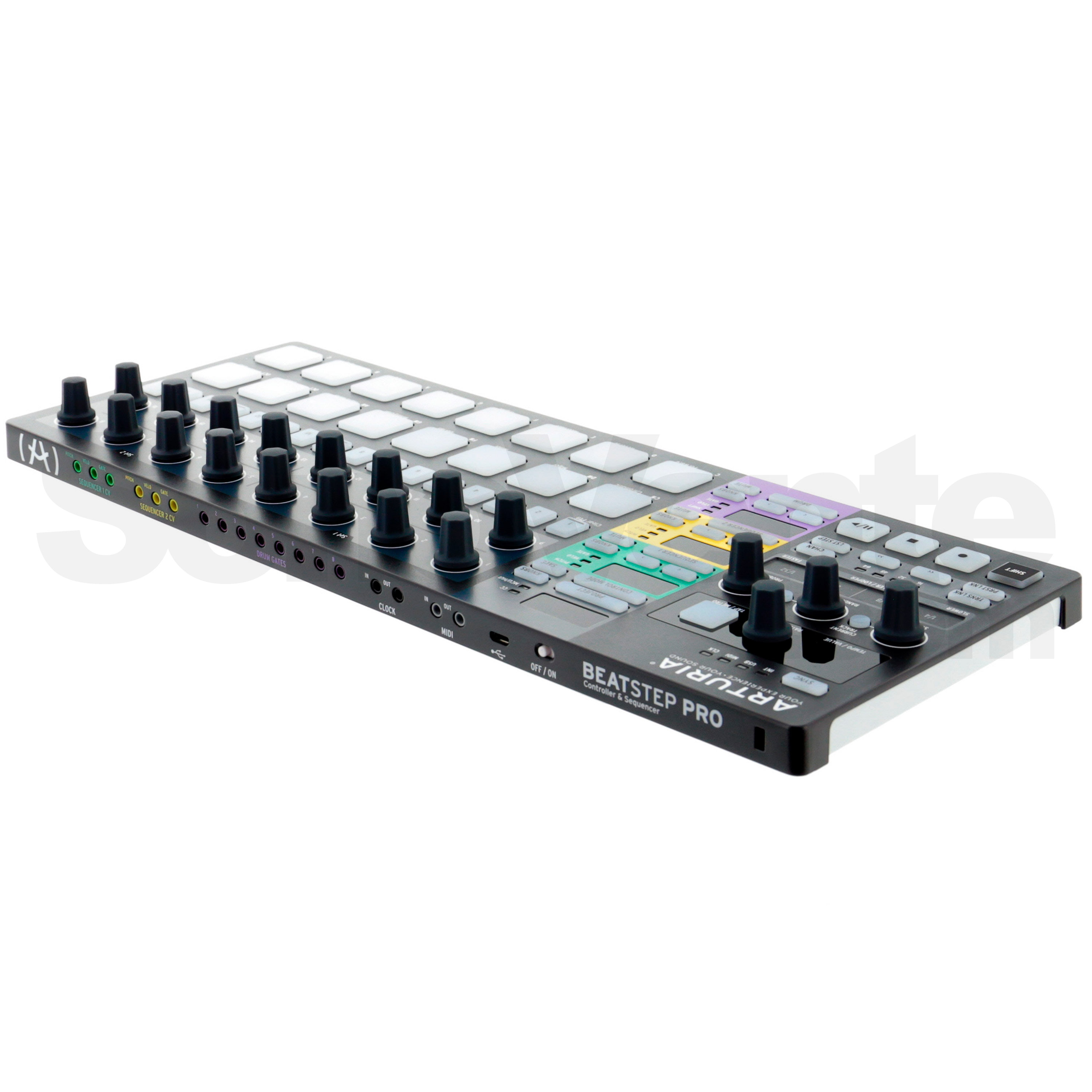 Arturia BeatStep Pro Black Edition : Contrôleur Midi - SonoVente.com