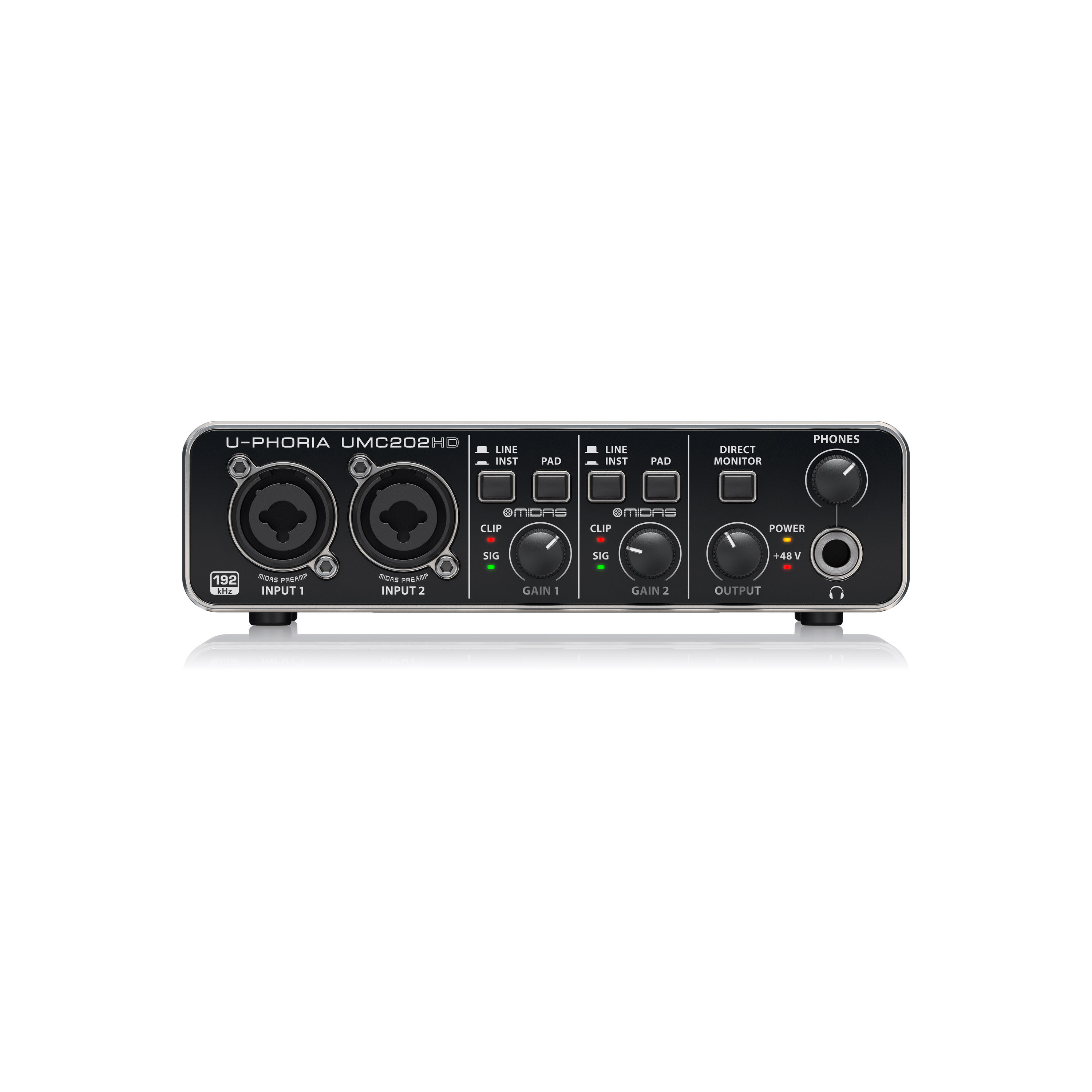 Behringer UMC202HD - Carte son SonoVente.com