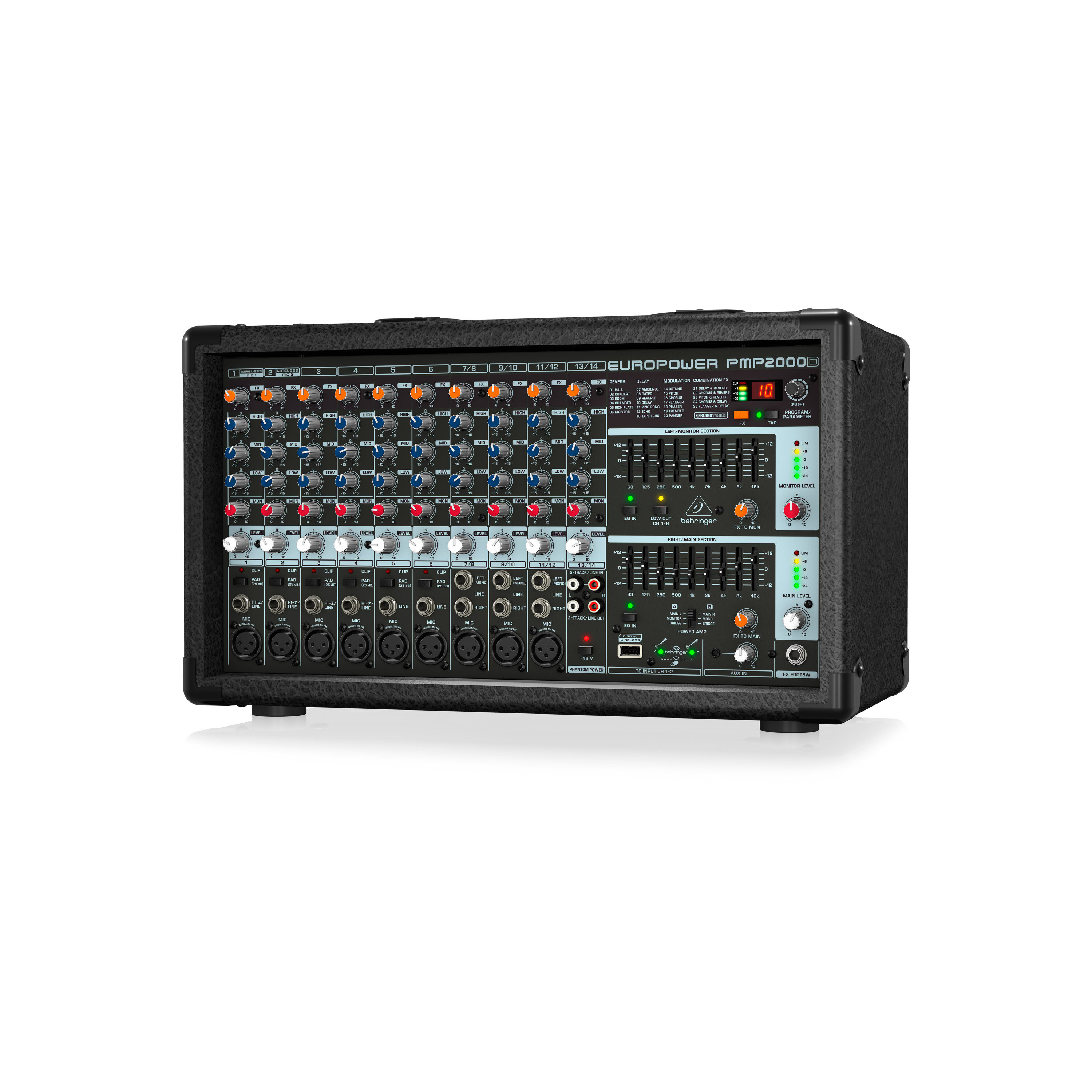 Behringer PMP2000D - Console de mixage amplifiée SonoVente.com