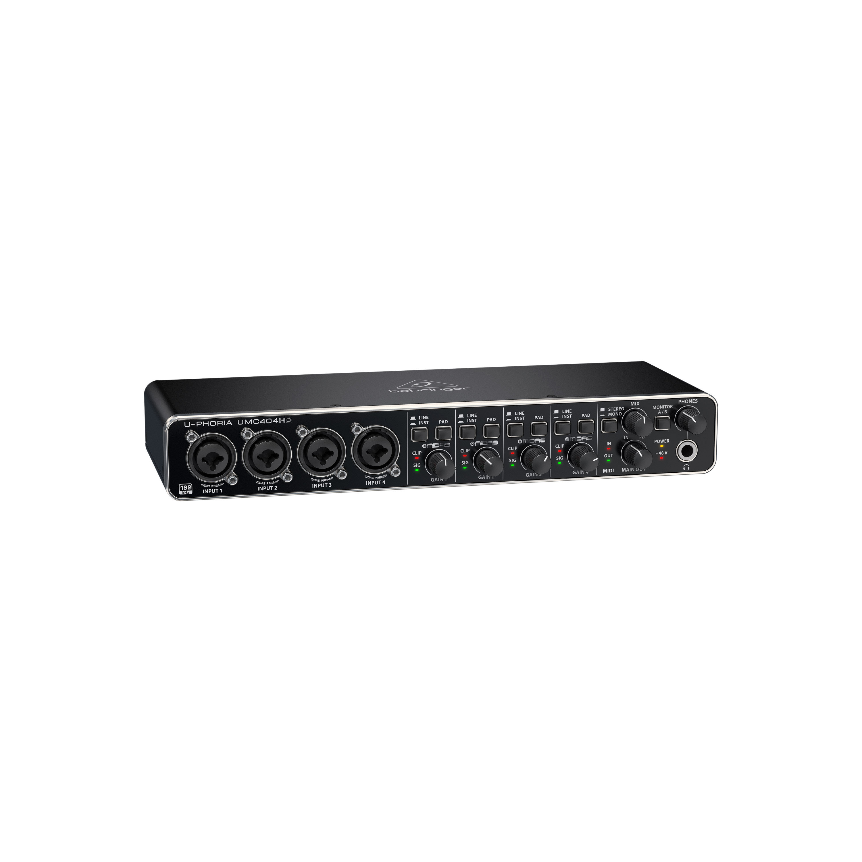 Behringer UMC404HD - Carte son SonoVente.com