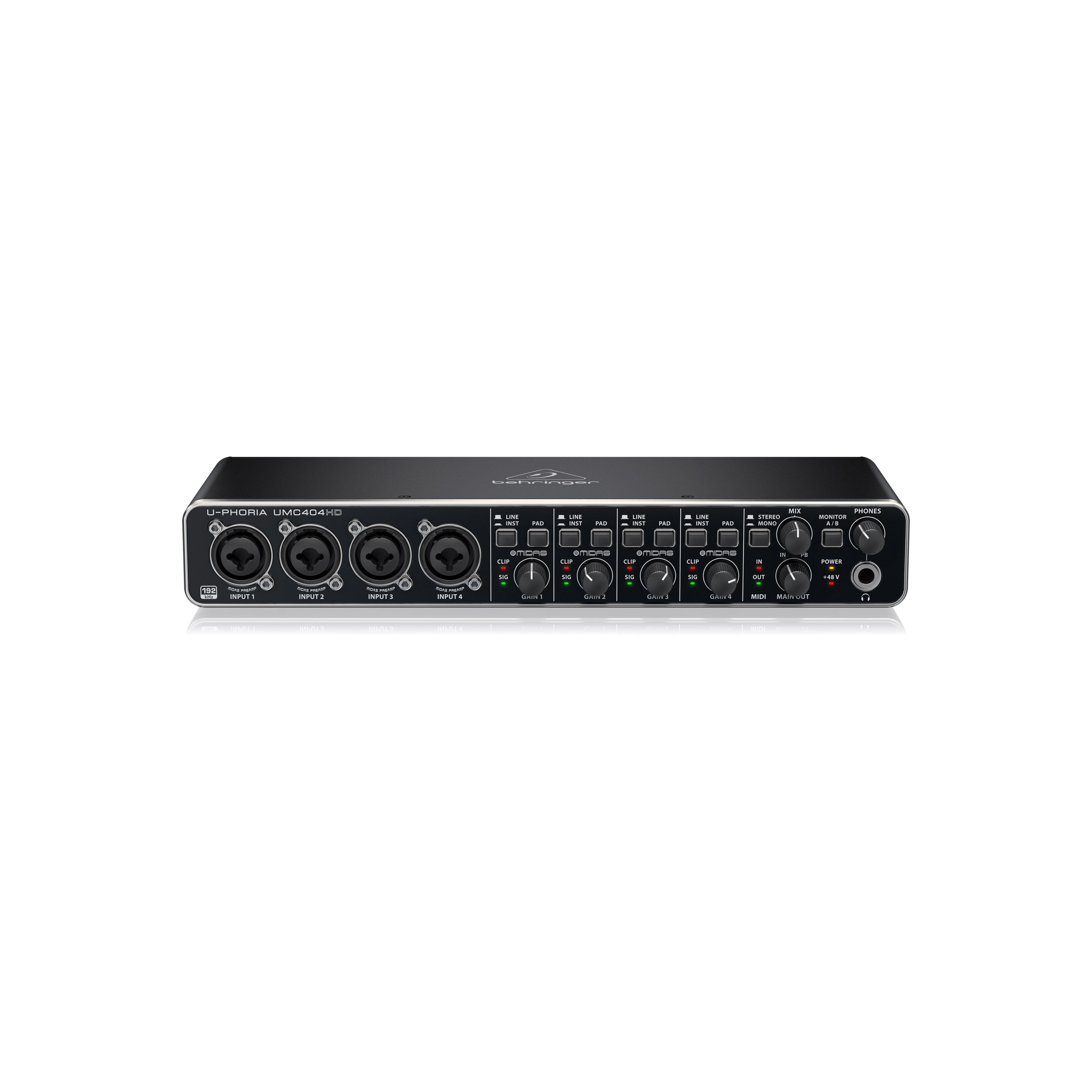 Behringer UMC404HD - Carte son SonoVente.com