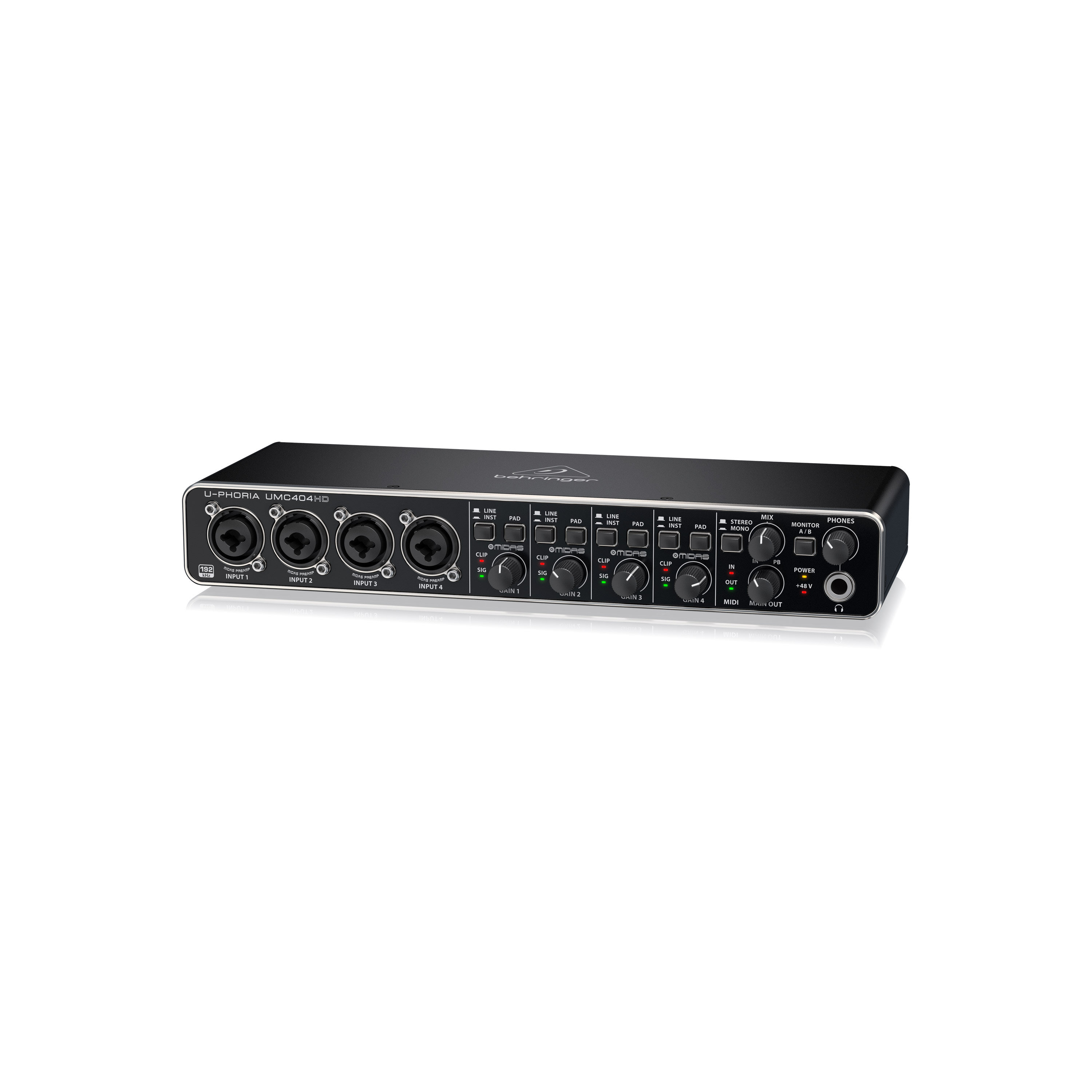 Behringer UMC404HD - Carte son SonoVente.com