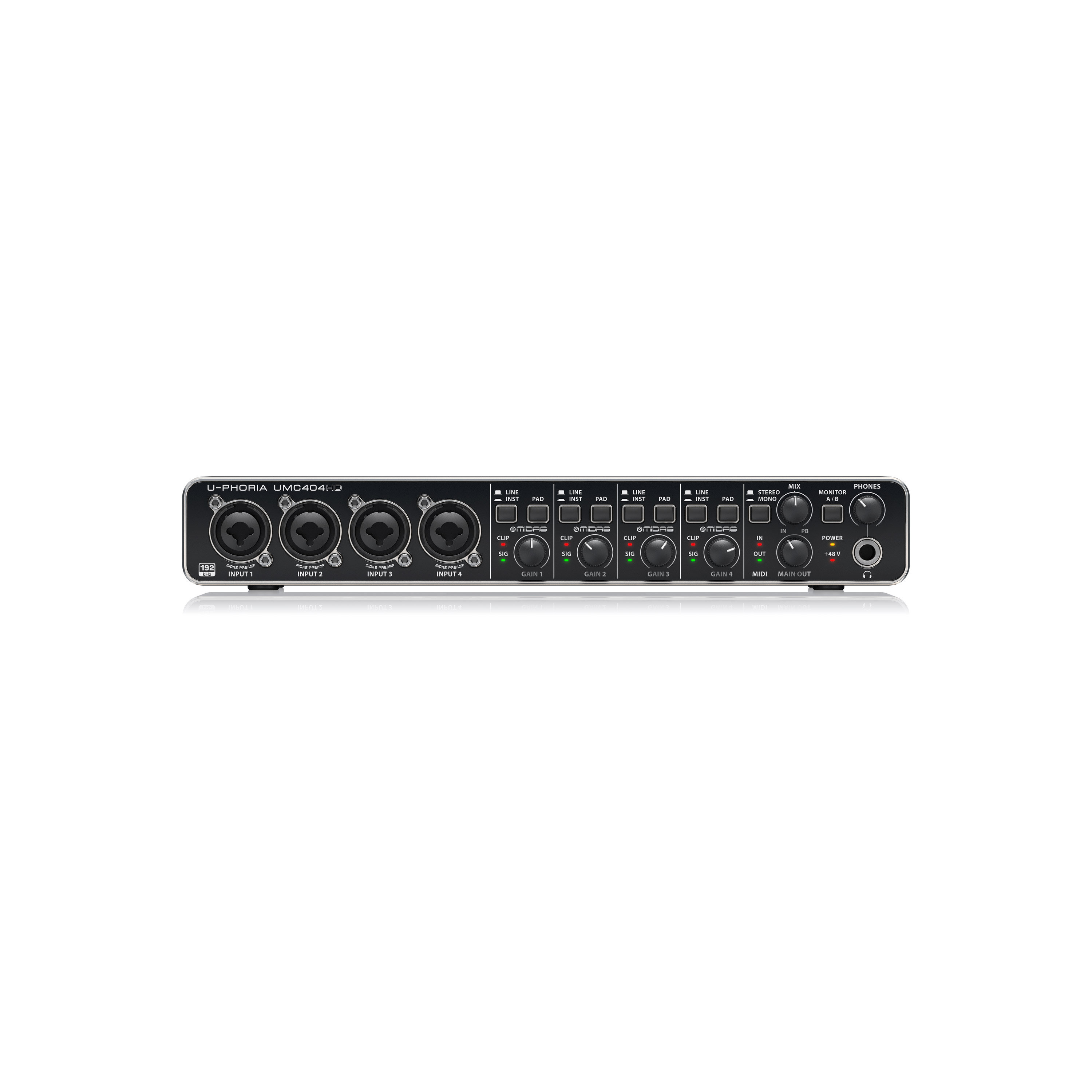Behringer UMC404HD - Carte son SonoVente.com