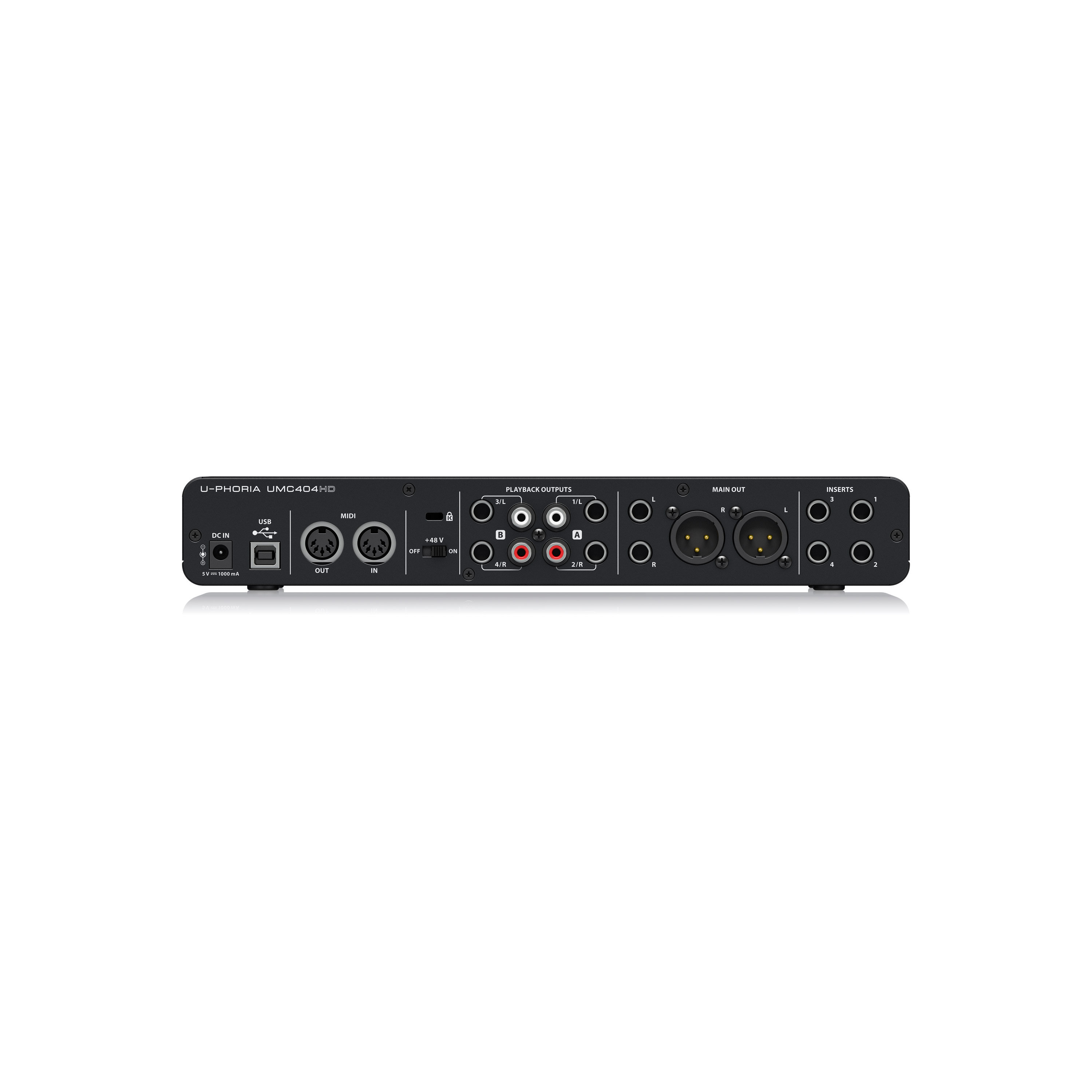 Behringer UMC404HD - Carte son SonoVente.com