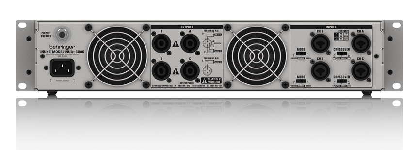 Behringer INUKE NU4-6000 - Amplificateur sonorisation SonoVente.com